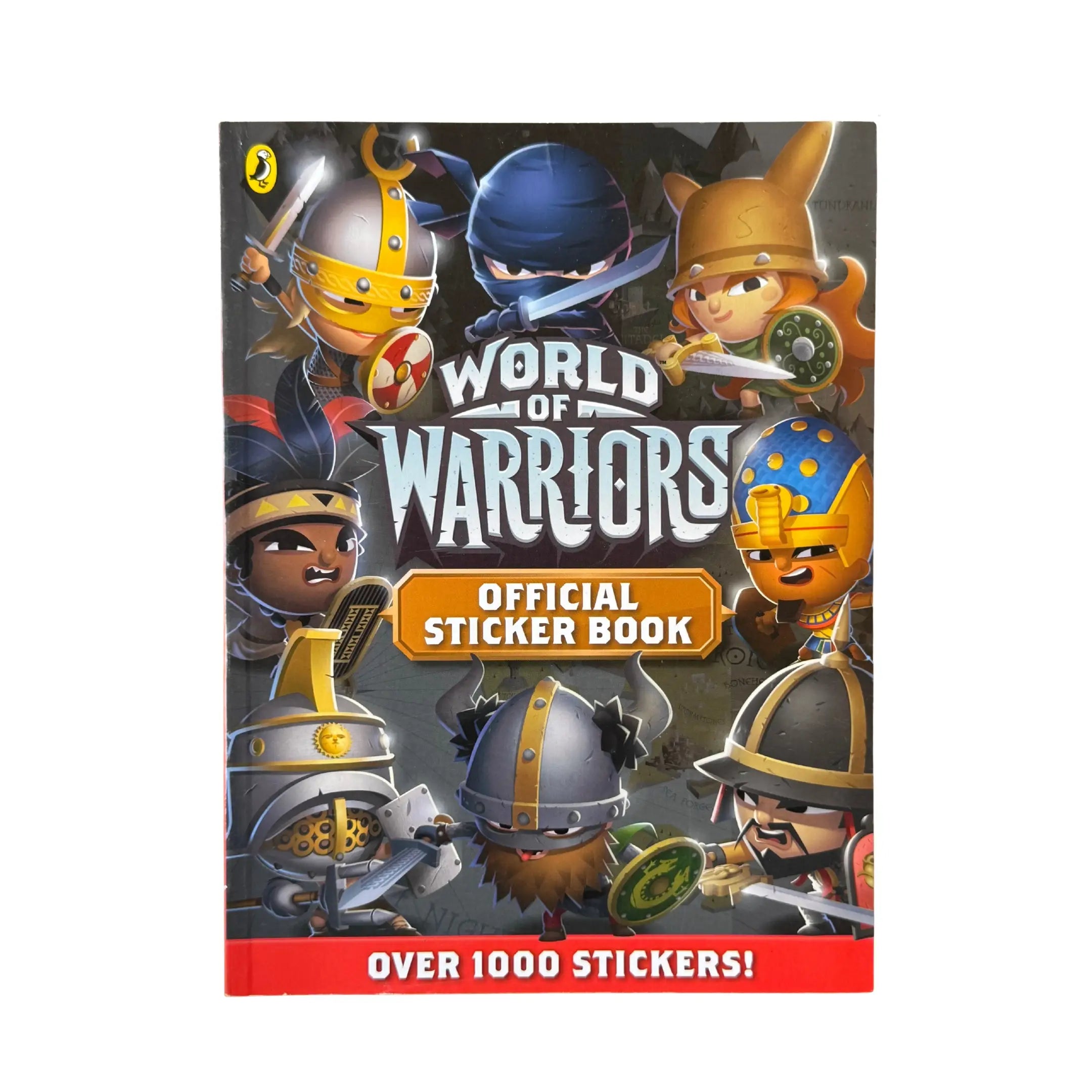 World of Warriors Official Sticker Book – The Books & Co